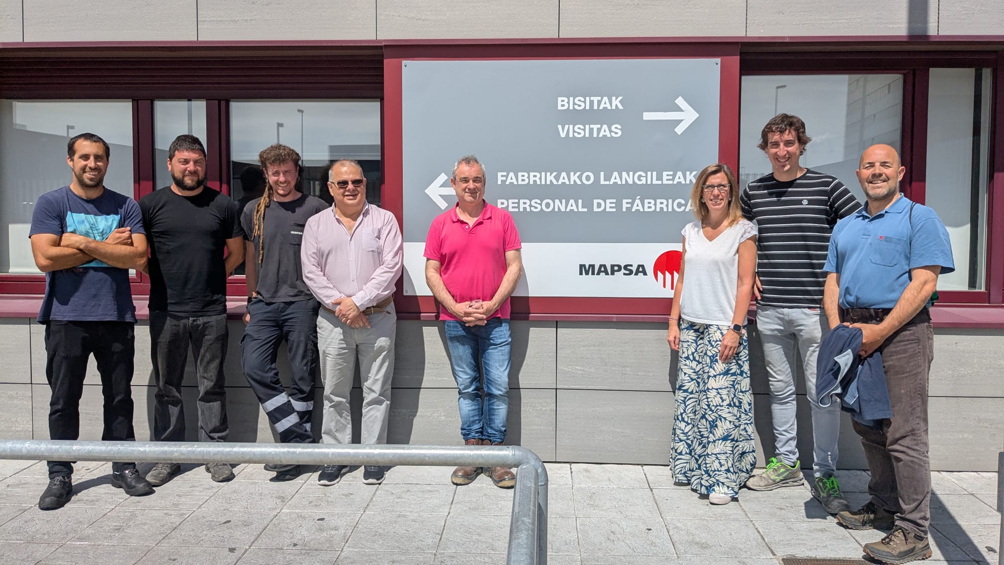 Visita a MAPSA del profesorado del CIP Estella